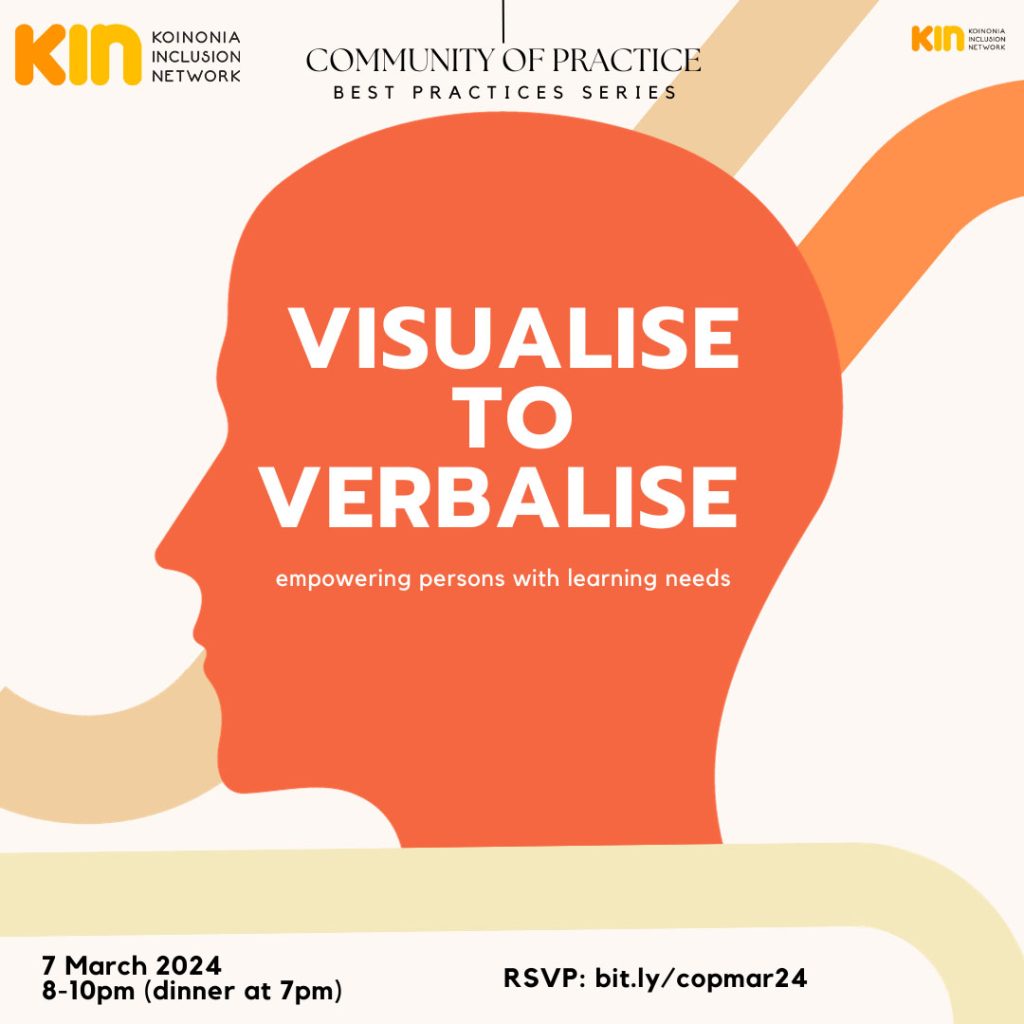COMMUNITY OF PRACTICE: VISUALISE TO VERBALISE