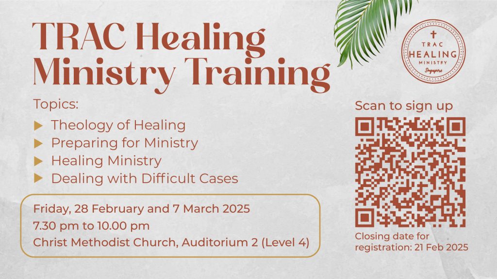 TRAC Healing Ministry Training