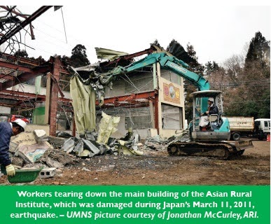 Japanese Christians active in triple-disaster relief - The Methodist ...