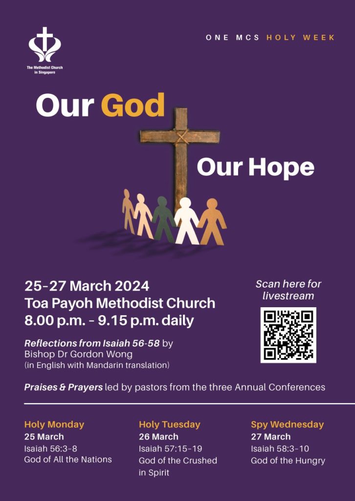 Holy Week Services 2024 (OneMCS)