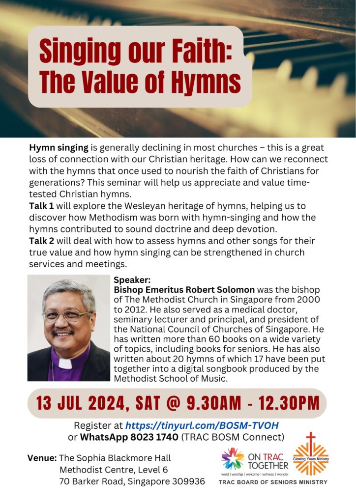 Singing our Faith: The Value of Hymns (TRAC BOSM SFS)
